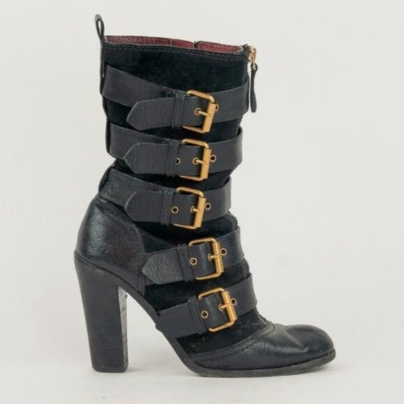 Marc By Marc Jacobs | Shoes | Marc By Marc Jacobs Bomba Black Buckle ...